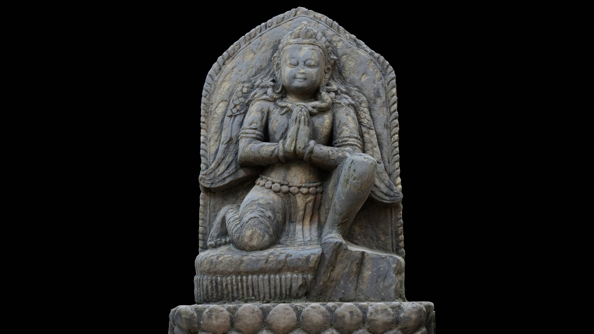 3D Model Garuda With 3 LOD - Nepal Heritage - TurboSquid 1781726