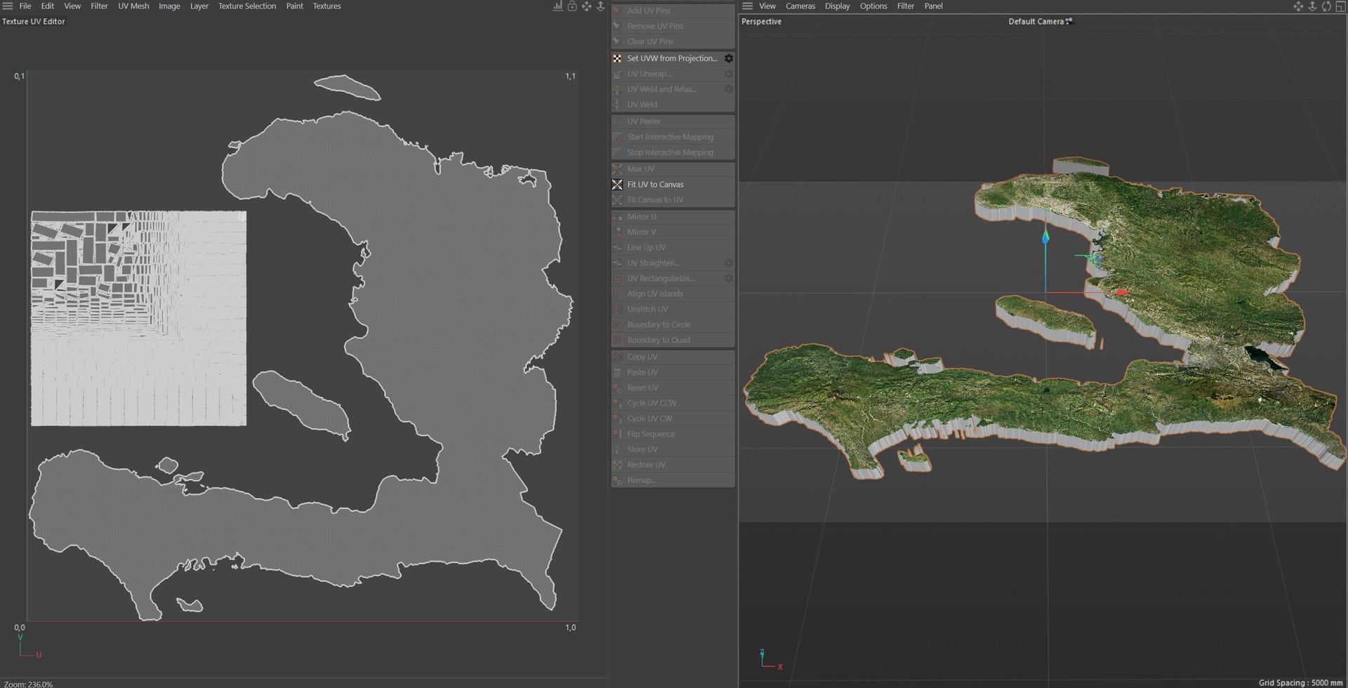3D Haiti Ayiti Terrain Map - TurboSquid 2336075
