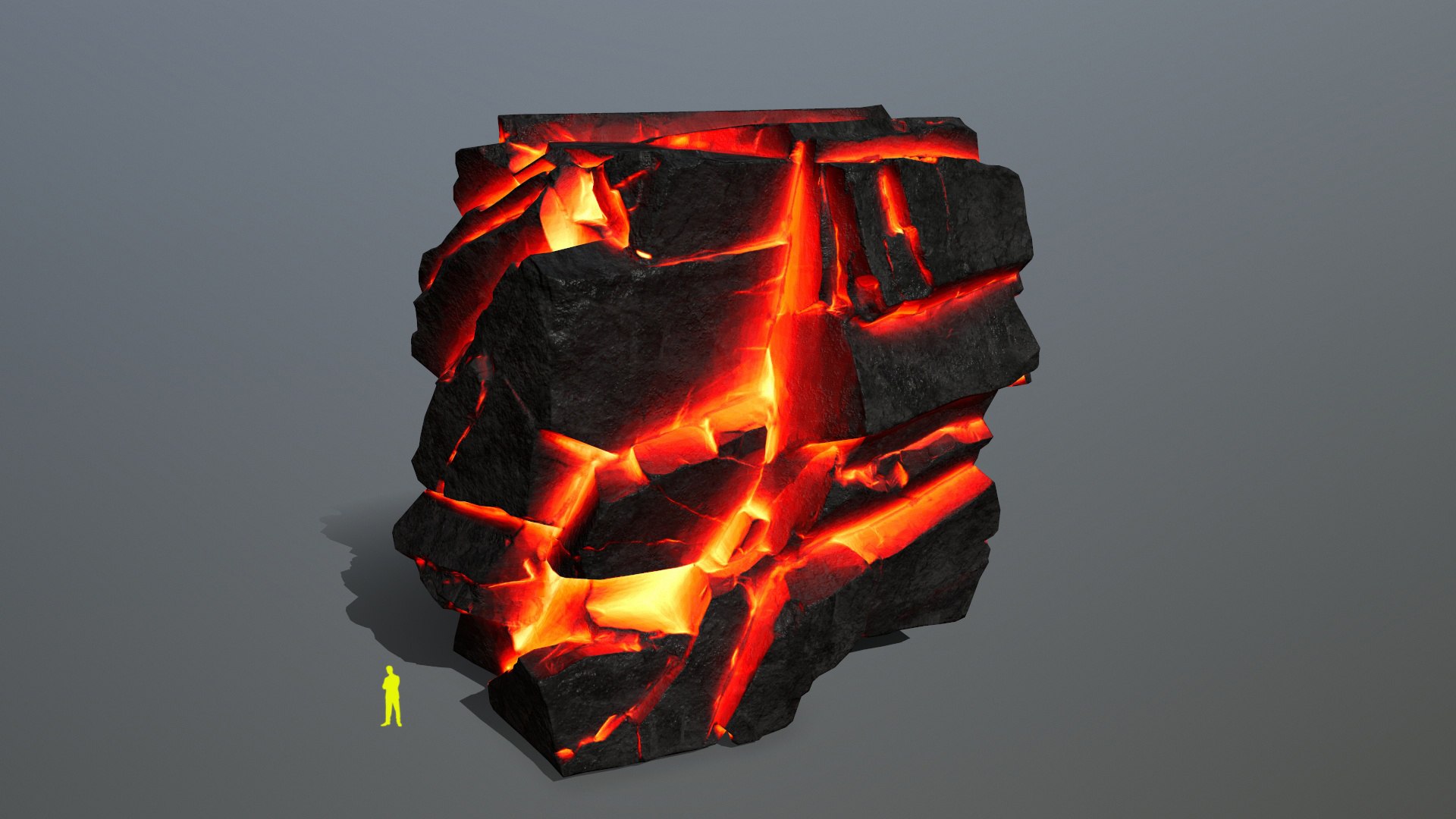 Lava Rocks Model - TurboSquid 2106072