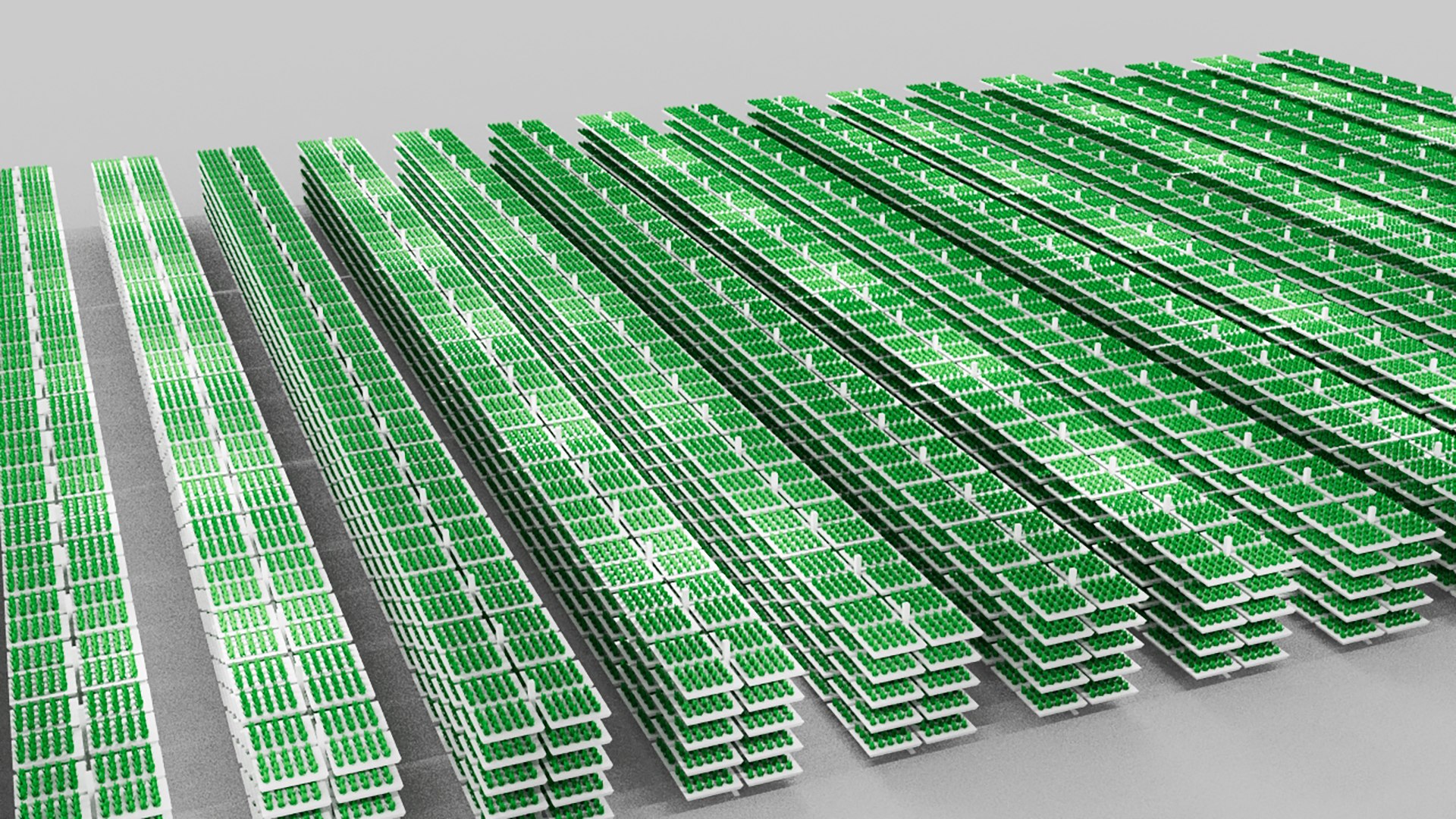 Hydroponic Farm Stand - Lowpoly 3D Model - TurboSquid 2045618