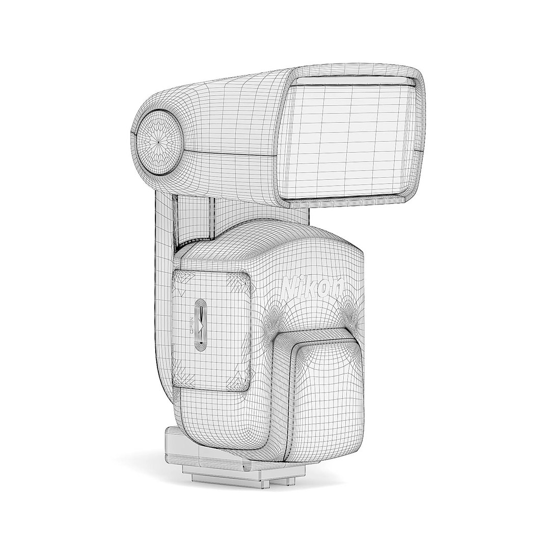 Camera Flash Lamp 3D Model - TurboSquid 1438438