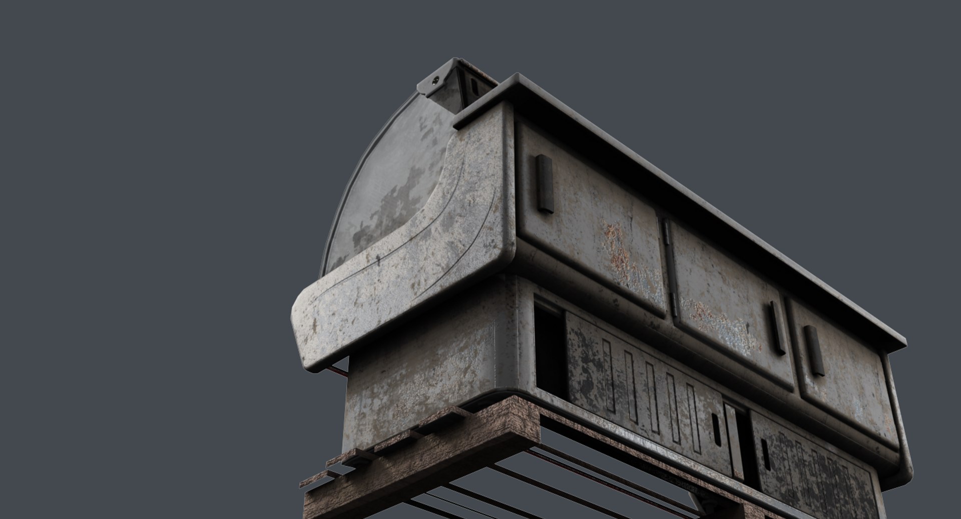 3D refrigeration showcase model - TurboSquid 1295806