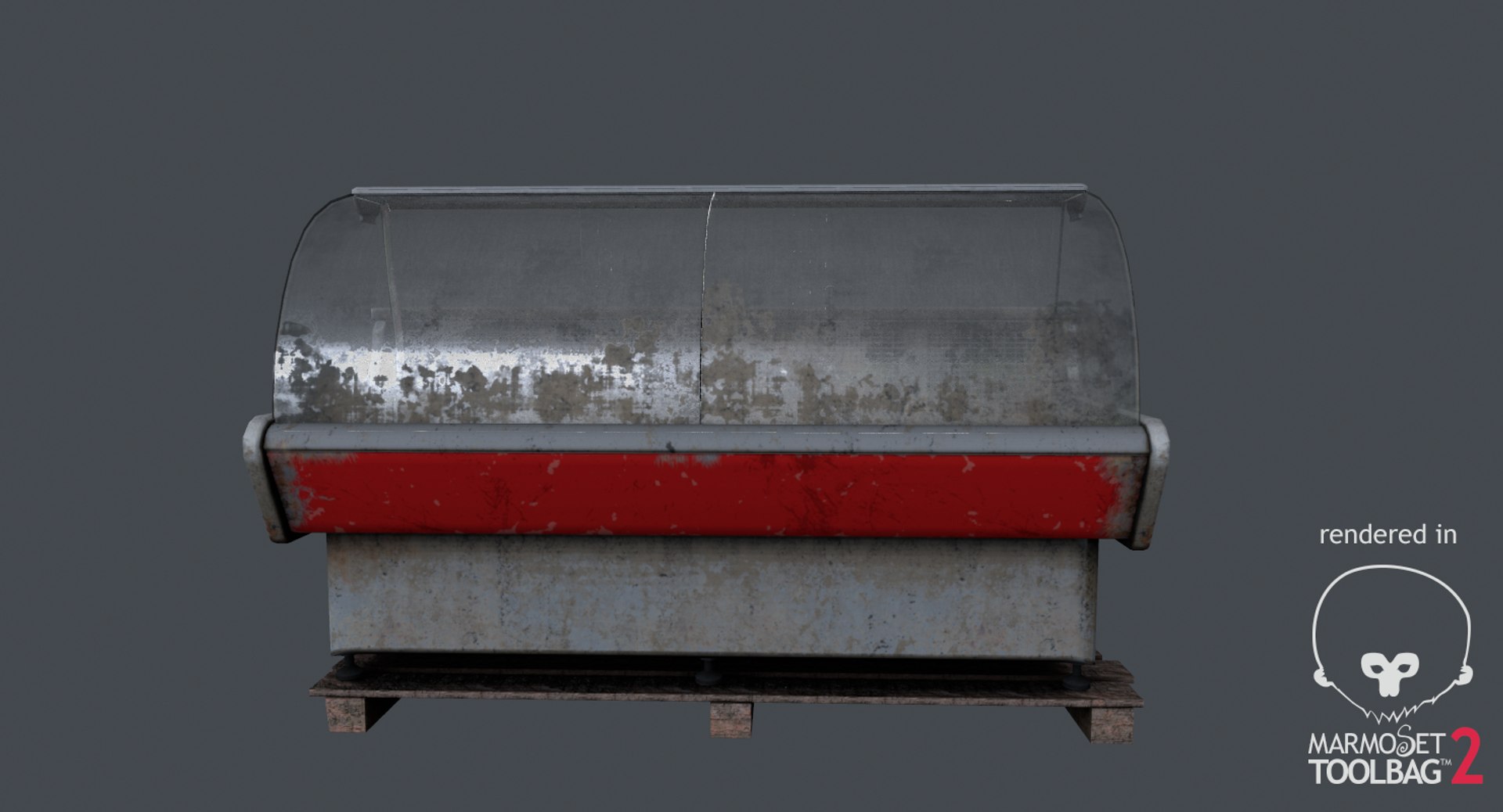 3D refrigeration showcase model - TurboSquid 1295806