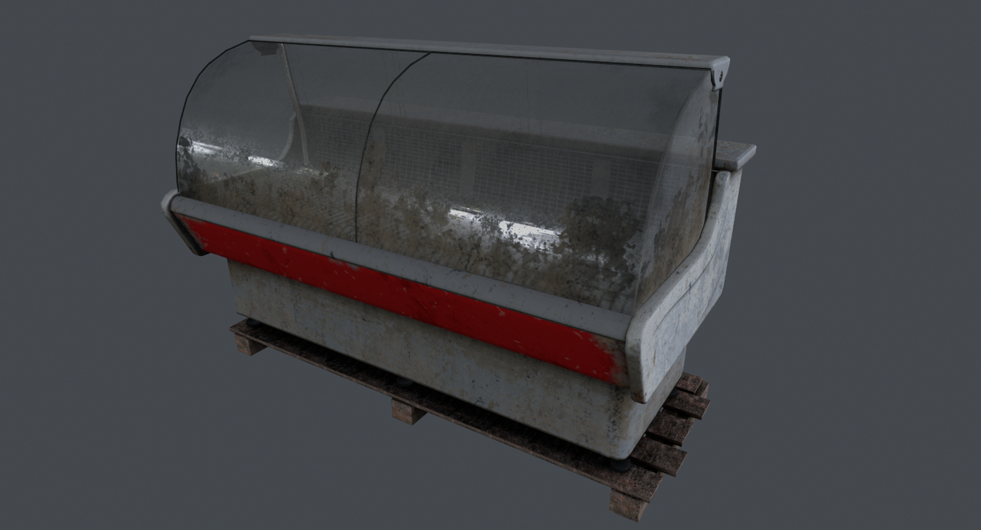 3D refrigeration showcase model - TurboSquid 1295806