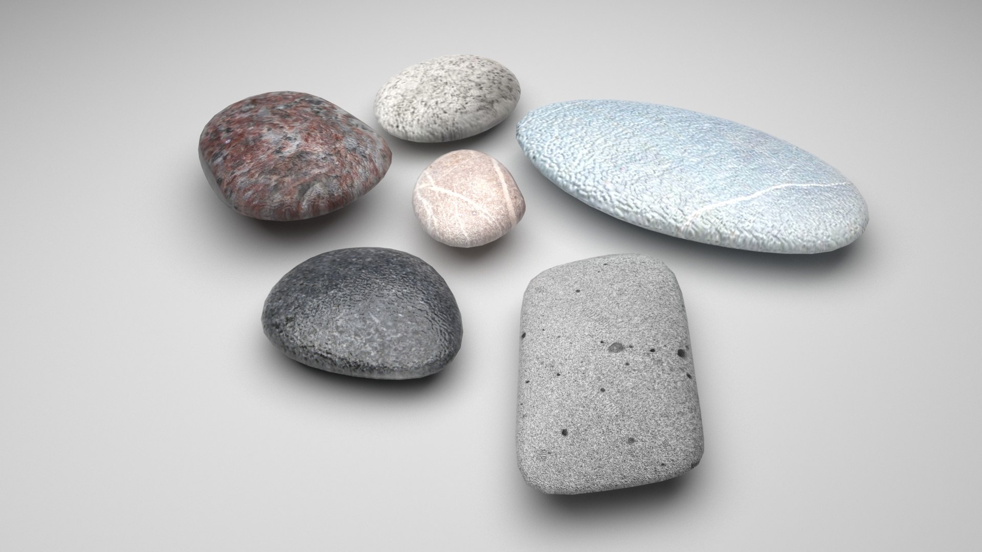 3D Rocks Set - TurboSquid 1875556