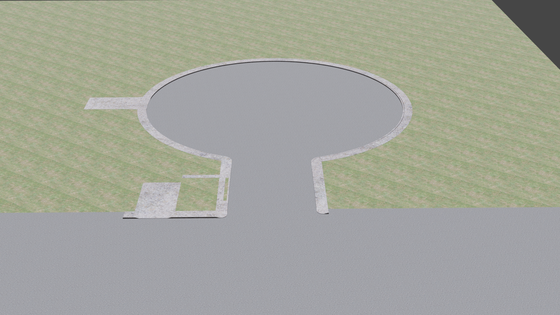 3D Curbs And Sidewalks Modular - TurboSquid 2011147