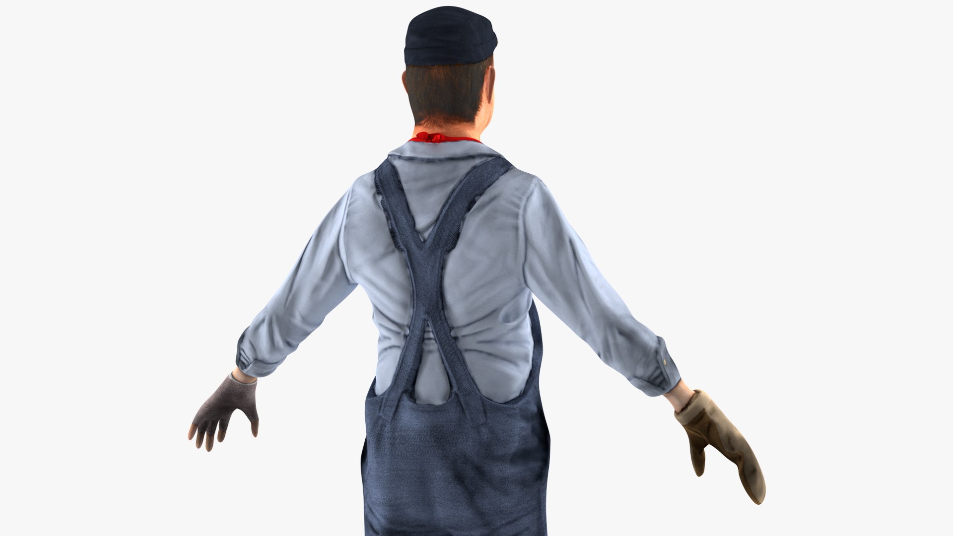 3D Train Conductor Character Rigged Model - TurboSquid 2224696
