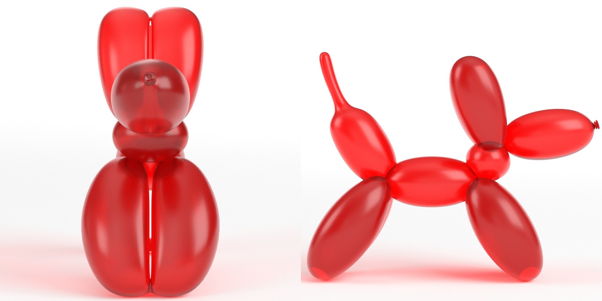 3D Balloon Dog Model - TurboSquid 1758406