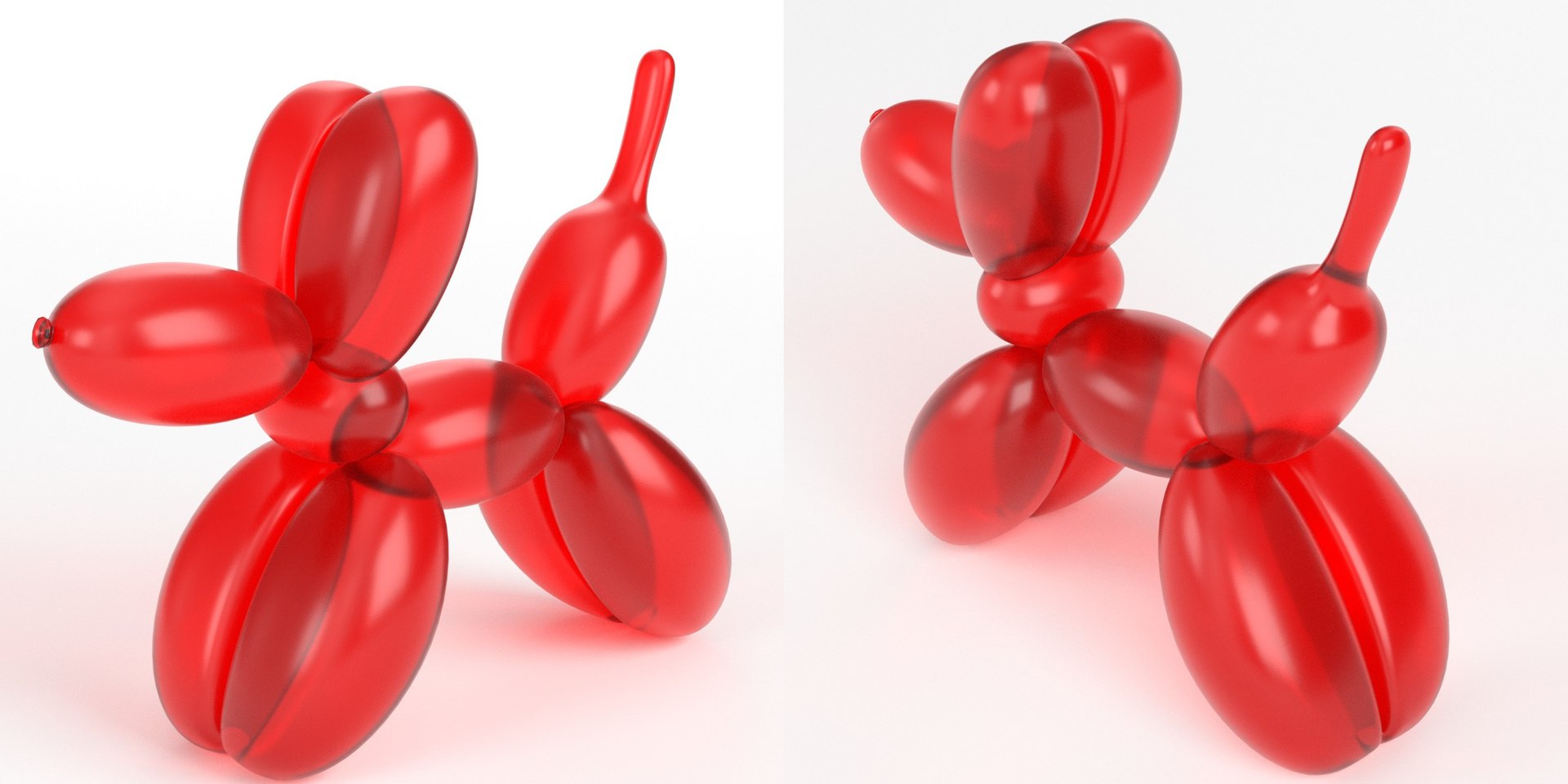 3D Balloon Dog Model - TurboSquid 1758406