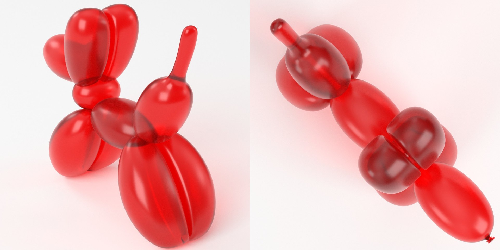 3D Balloon Dog Model - TurboSquid 1758406