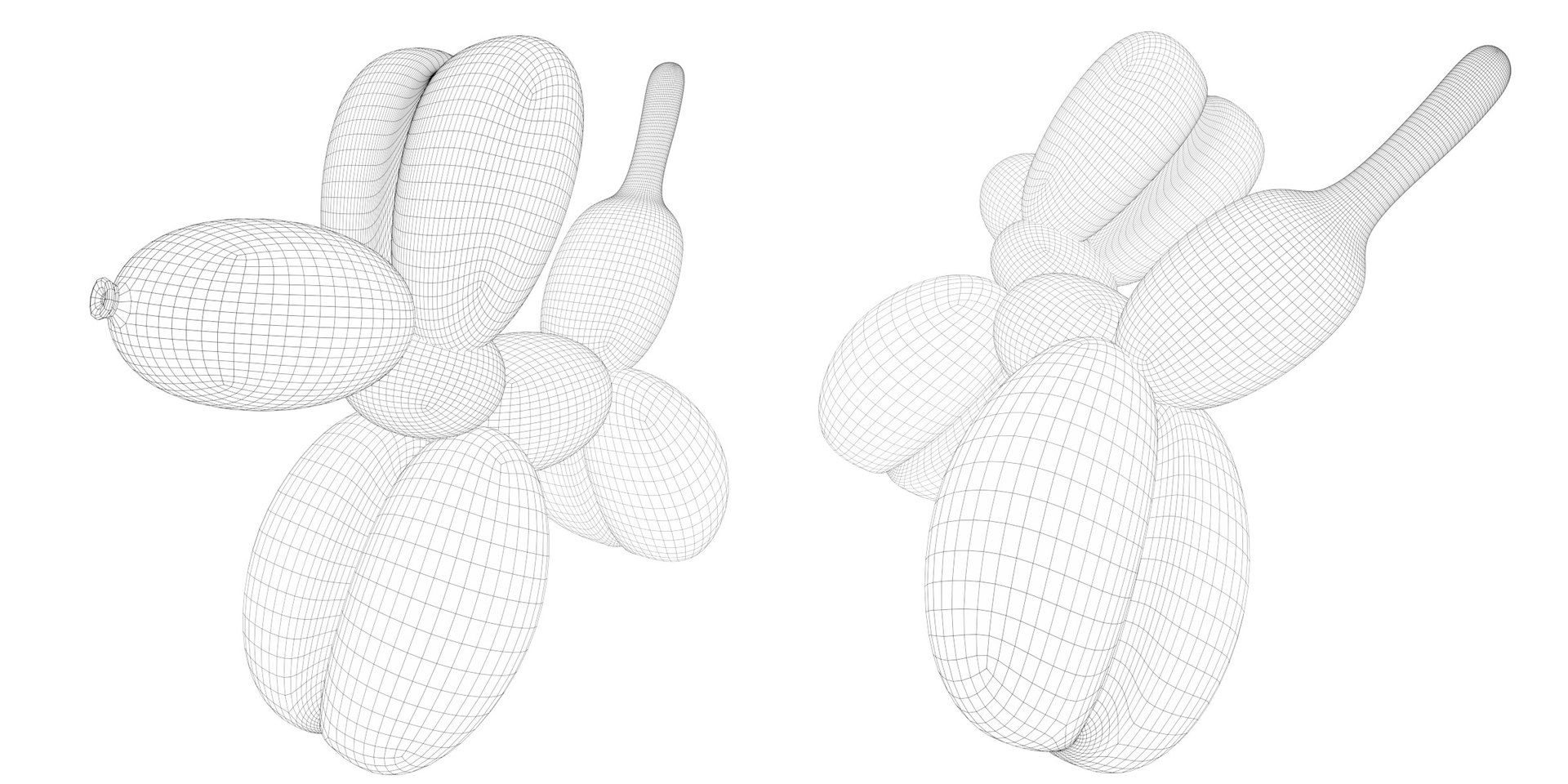 3D Balloon Dog Model - TurboSquid 1758406