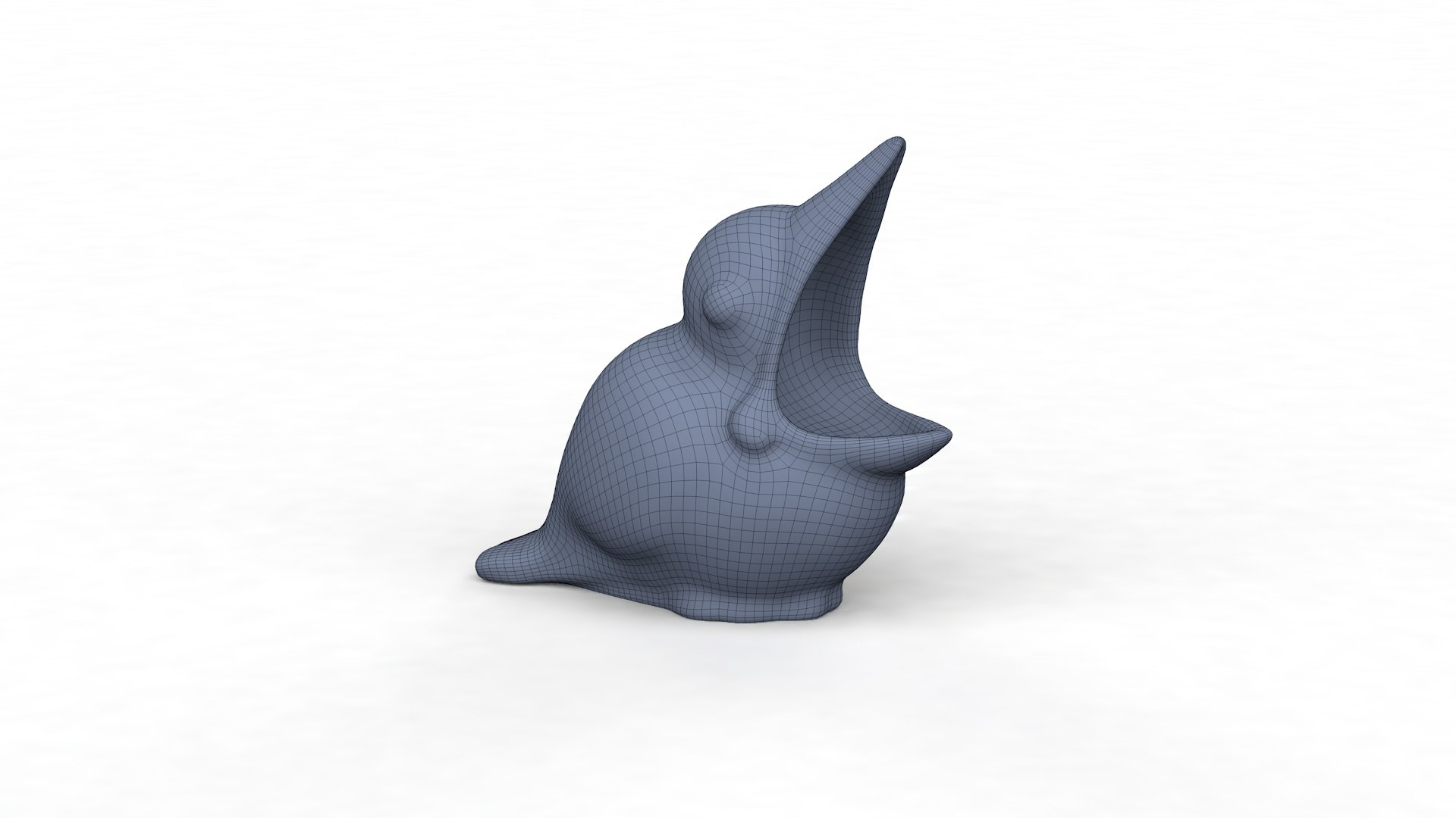 Porcelain Figurine Jackdaw 3D Model - TurboSquid 1747870