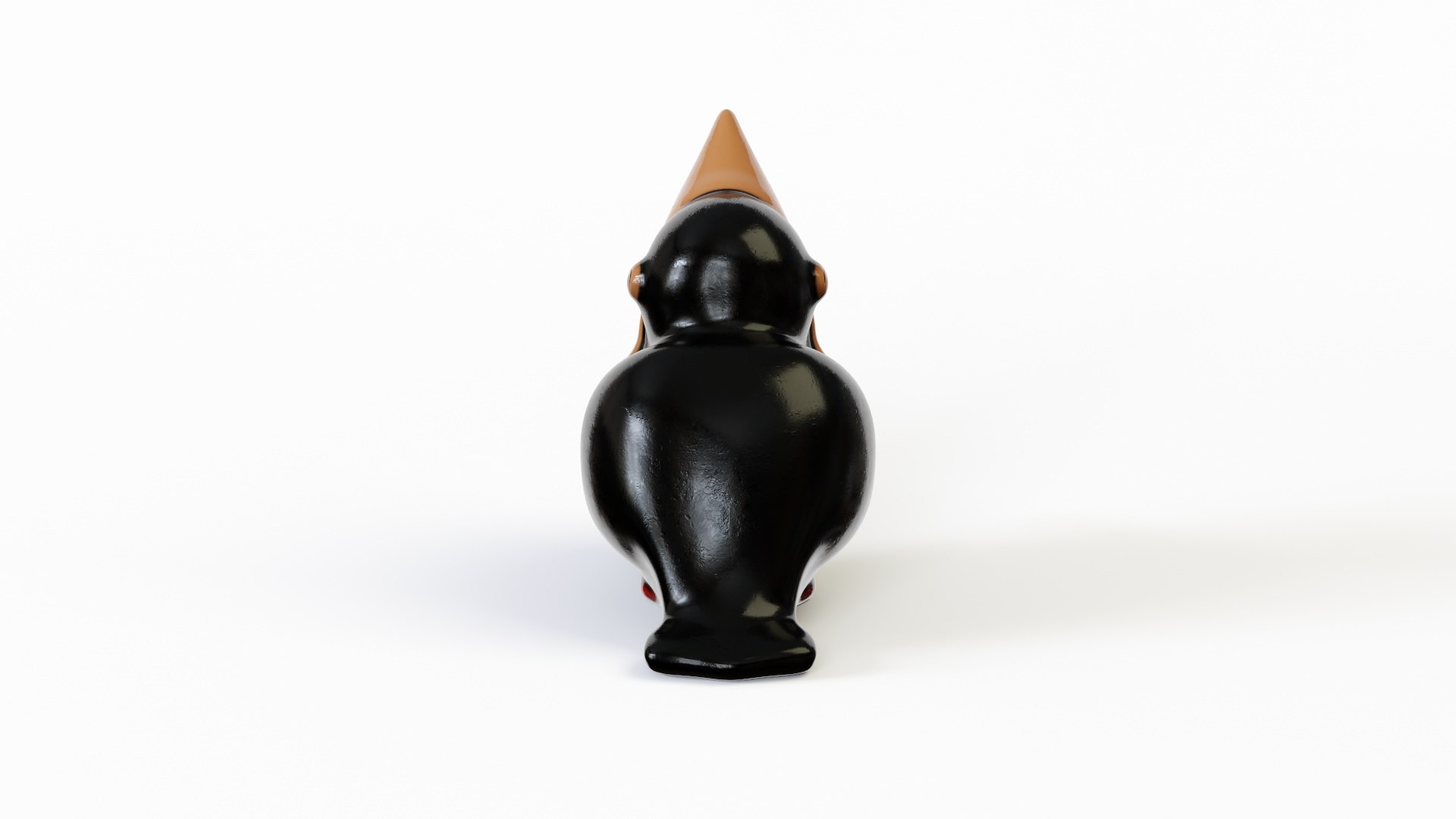 Porcelain Figurine Jackdaw 3D Model - TurboSquid 1747870