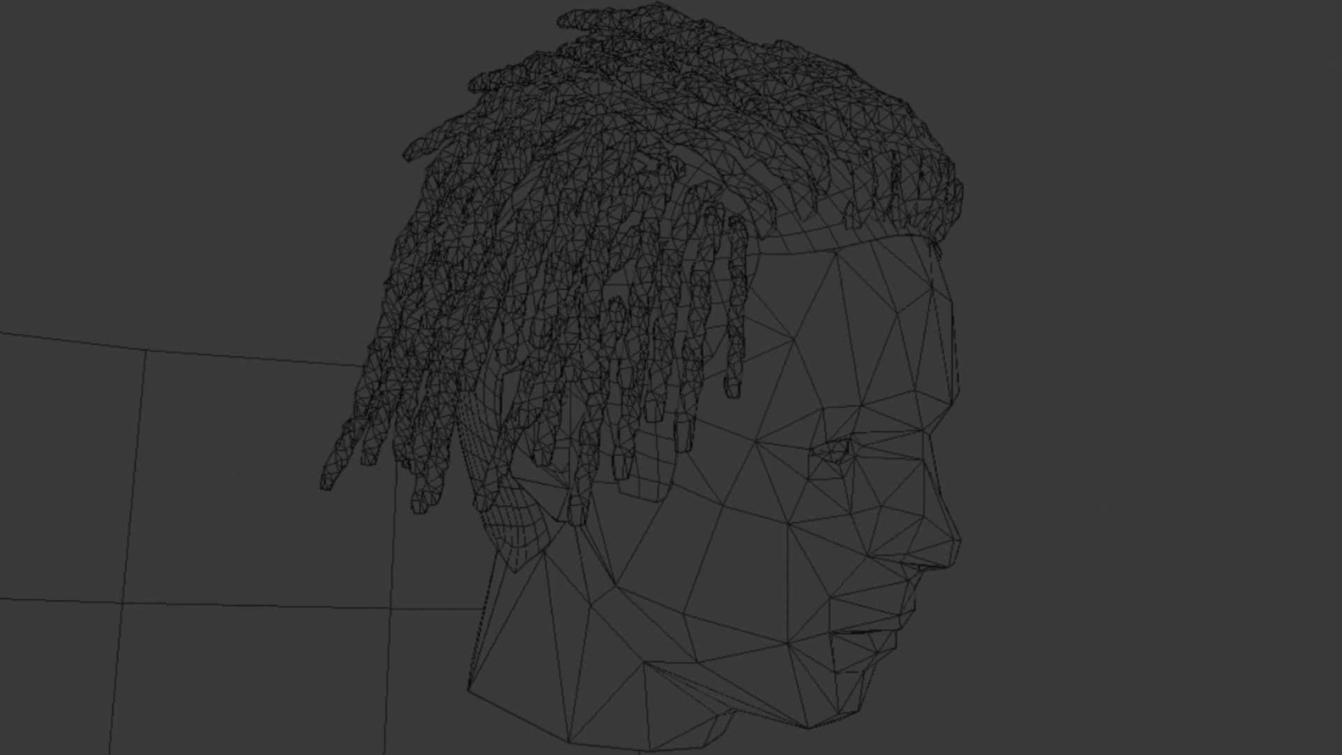 Short Dreads 4 3D Model - TurboSquid 1818161