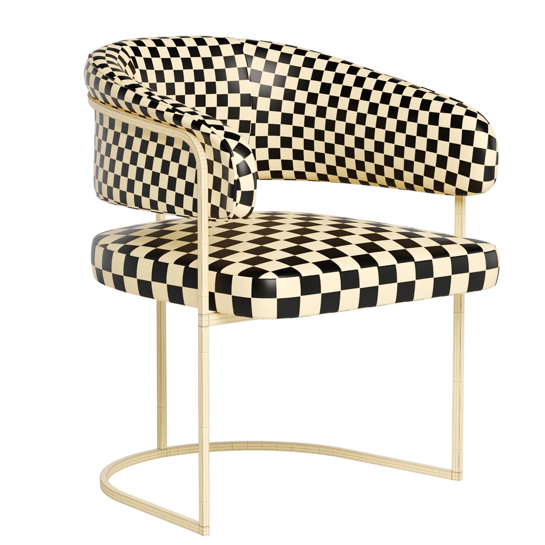 Clem Chair 3D - TurboSquid 2204956
