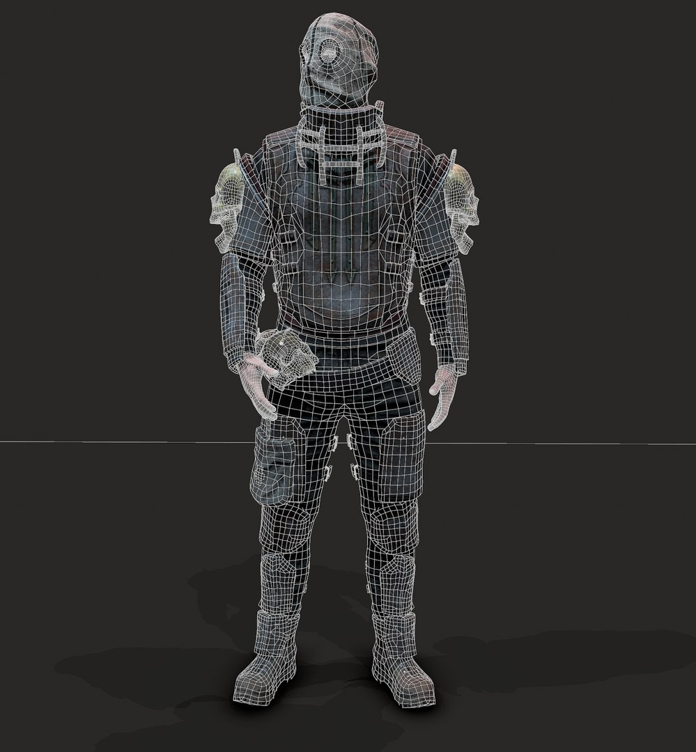 Wasteland Man 3D Model - TurboSquid 1879271