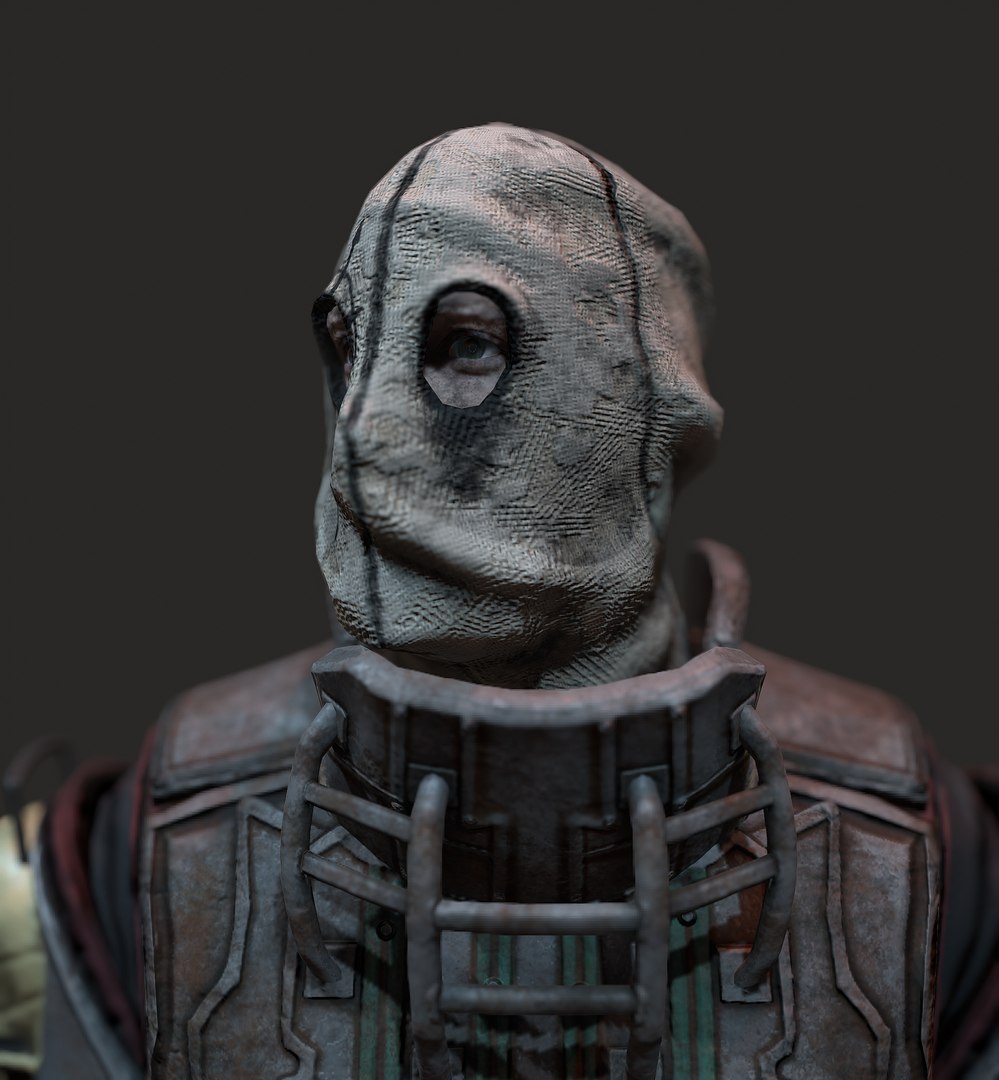 Wasteland Man 3D Model - TurboSquid 1879271