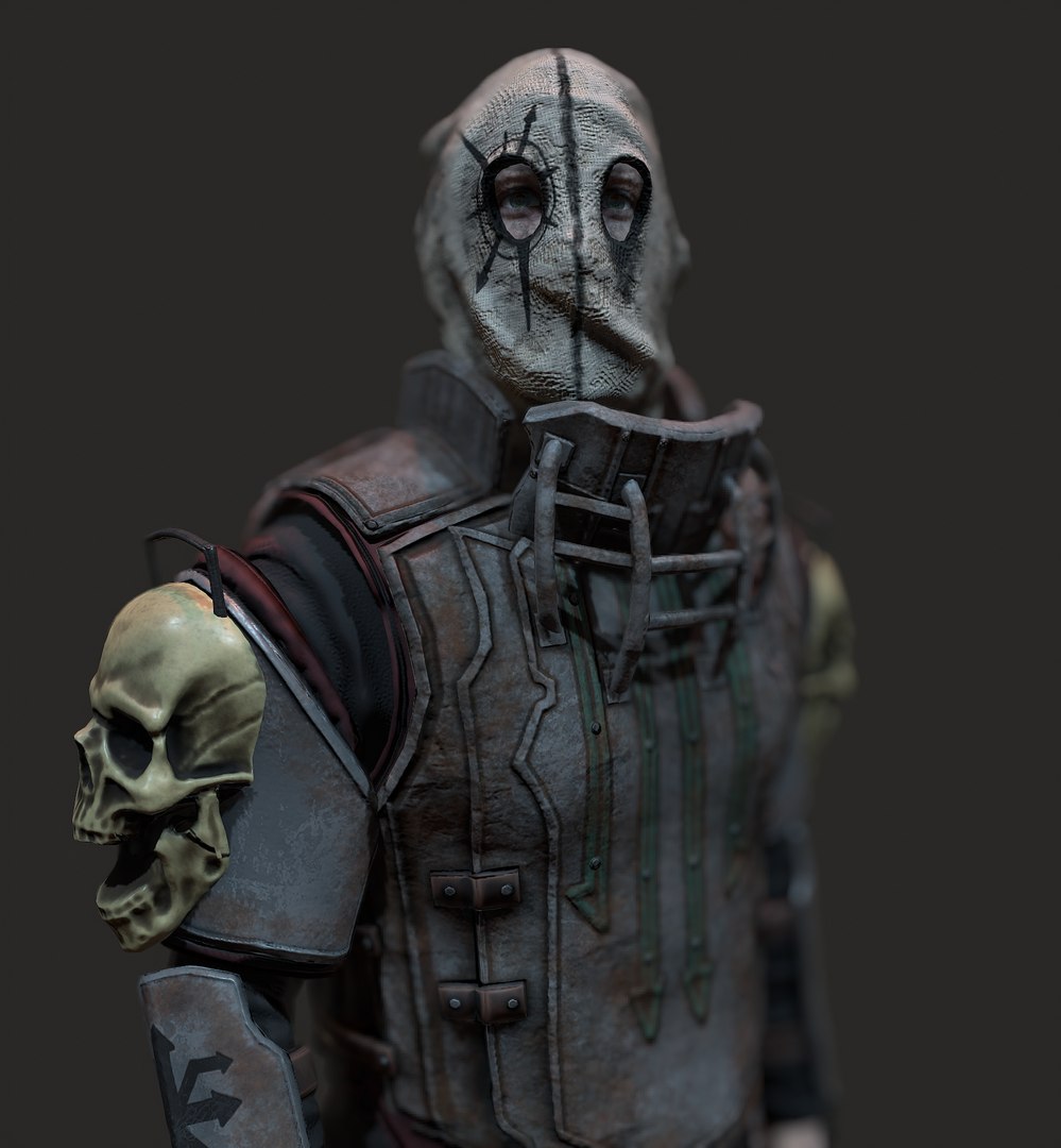 Wasteland Man 3D Model - TurboSquid 1879271