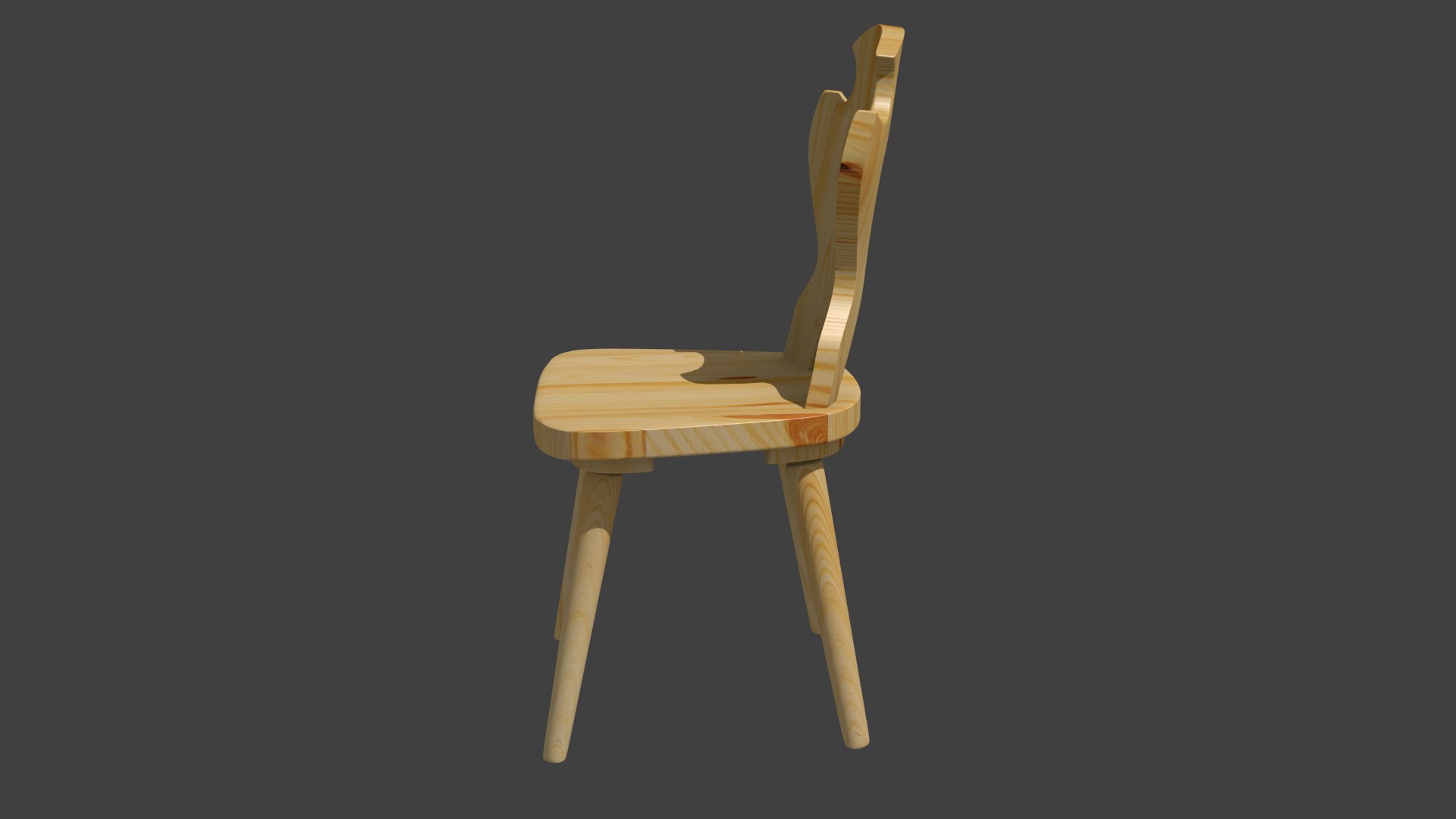 3d Swiss Chair Model