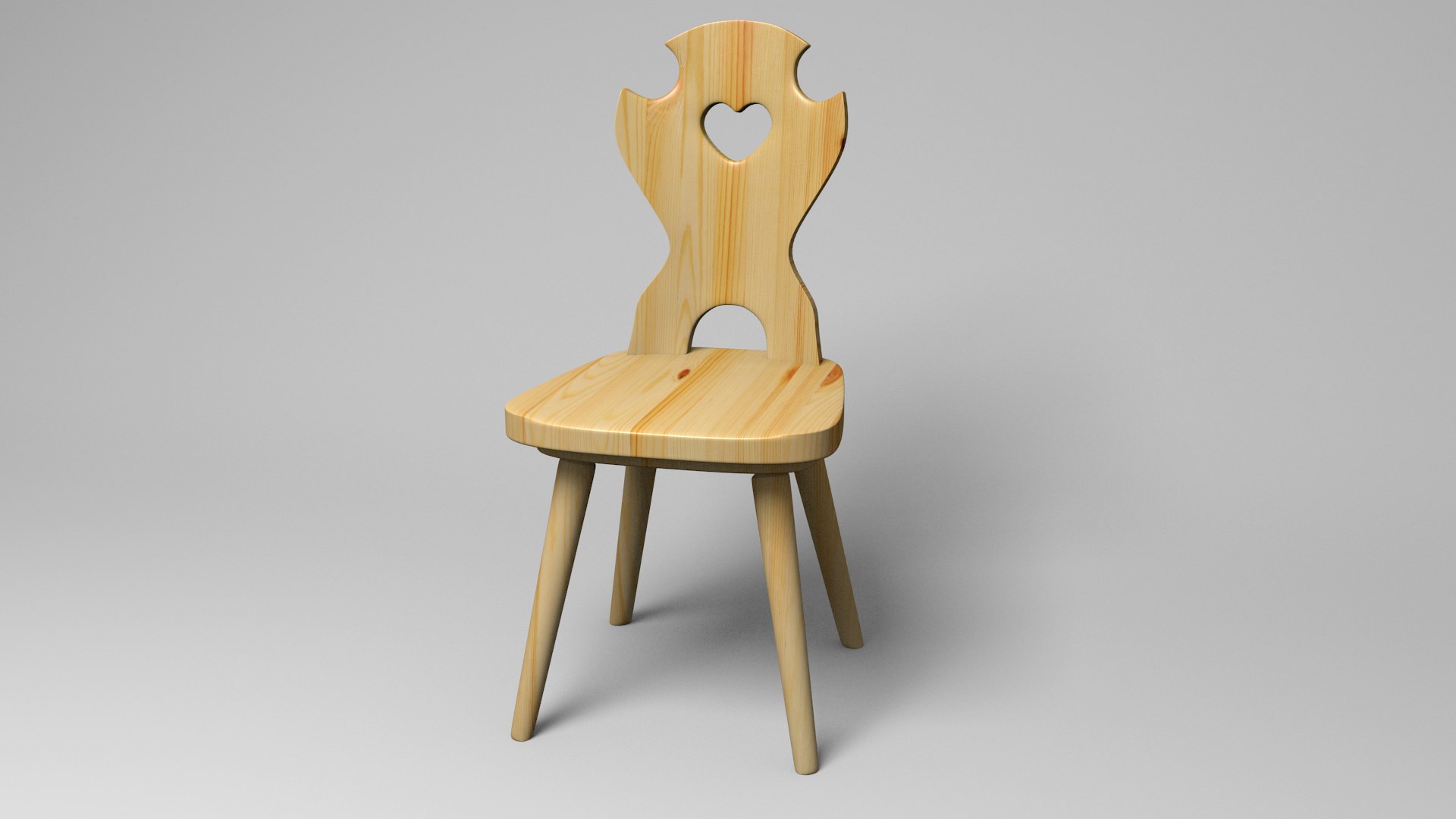 3d Swiss Chair Model