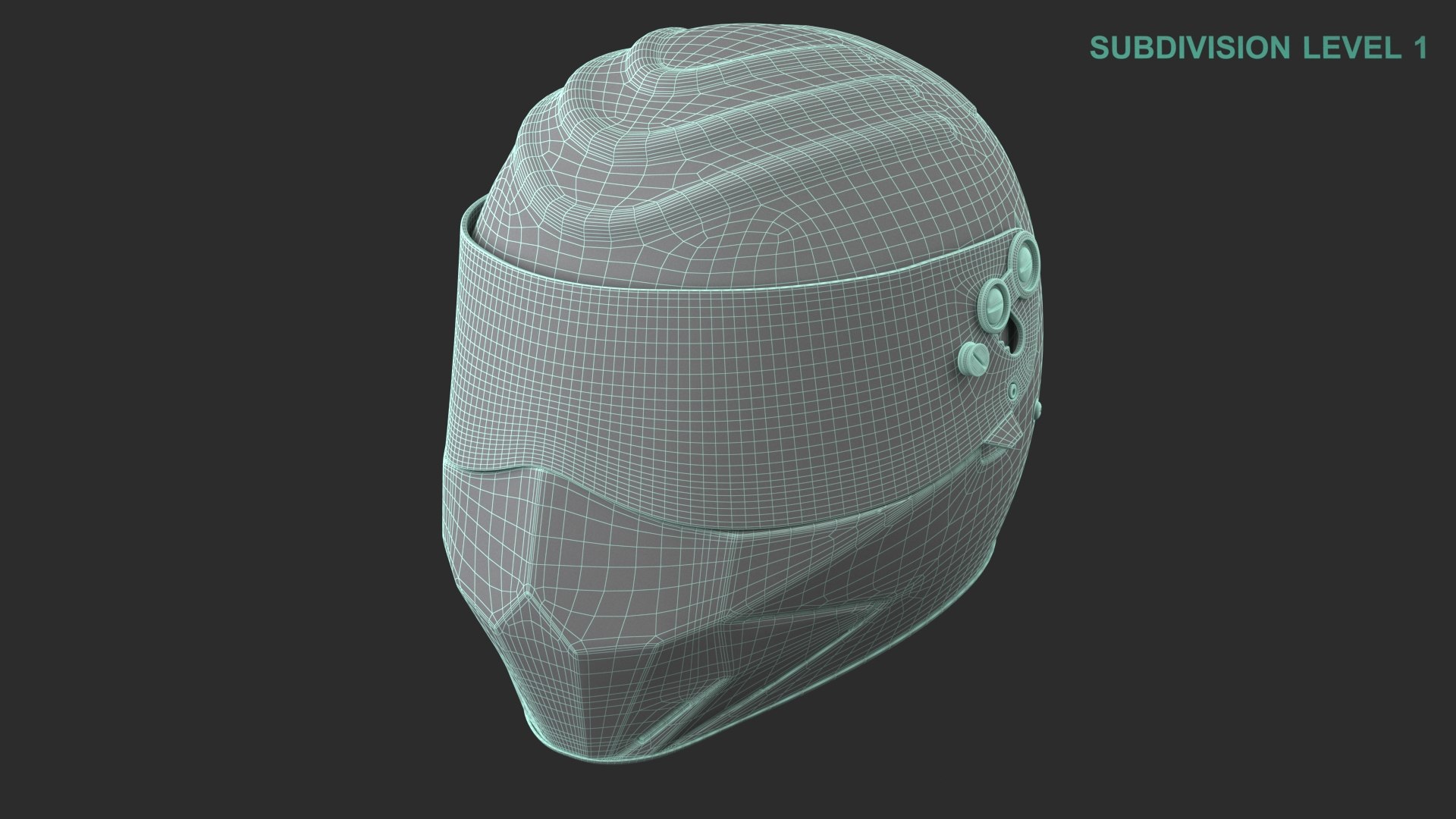 3D Racing Helmet Model - TurboSquid 2066007