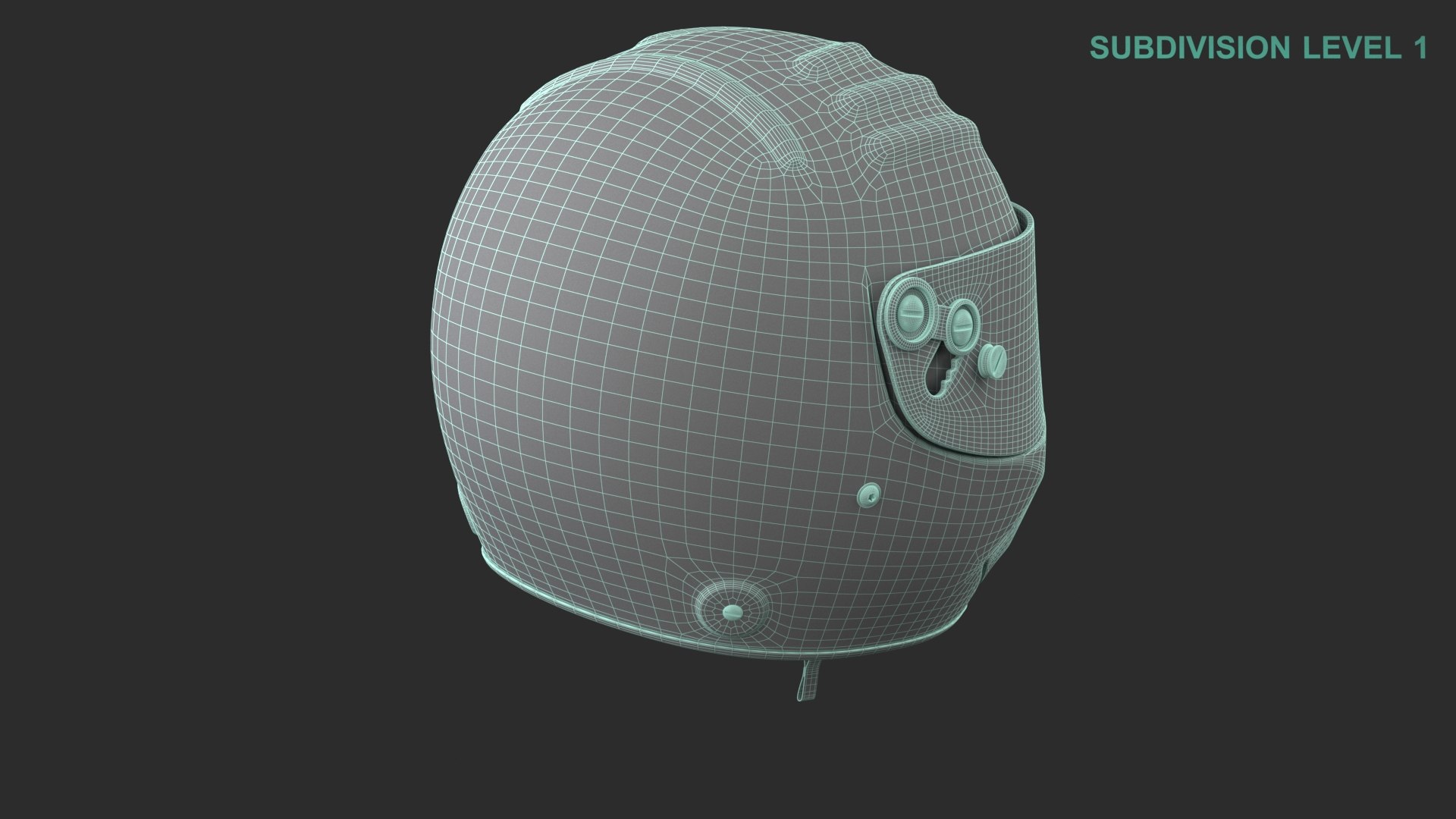 3D Racing Helmet Model - TurboSquid 2066007
