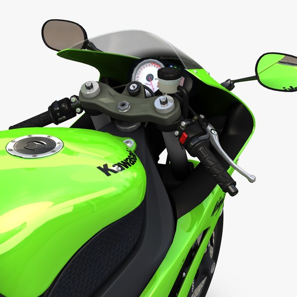 3d model of kawasaki ninja