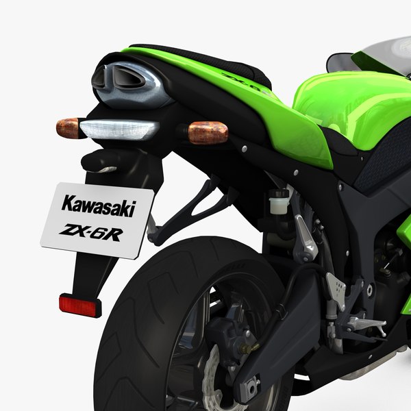 3d model of kawasaki ninja