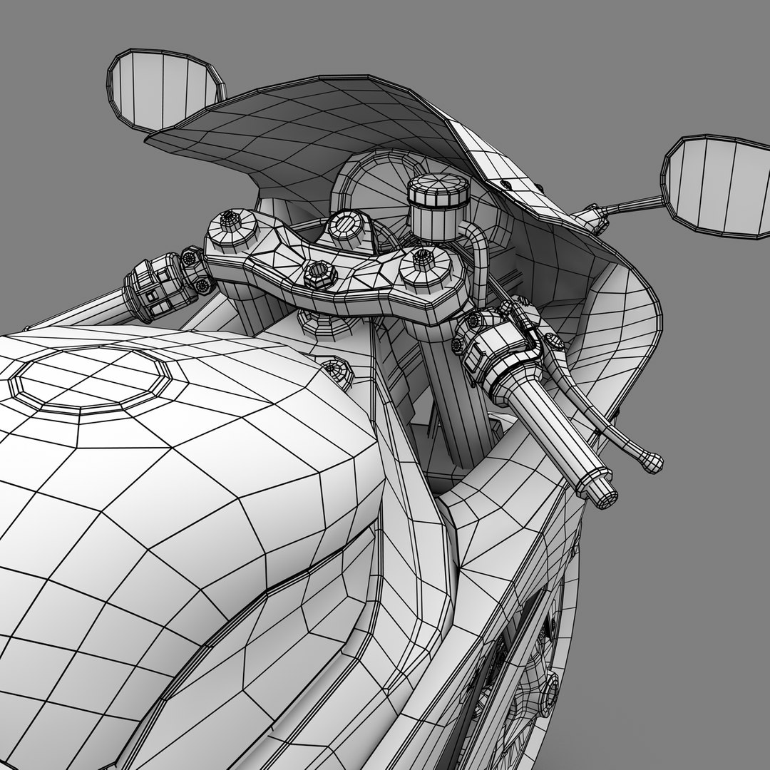 3d model of kawasaki ninja