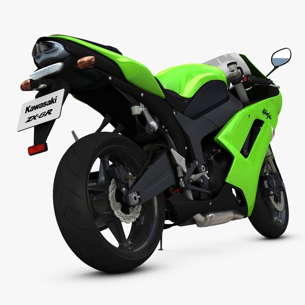 3d model of kawasaki ninja