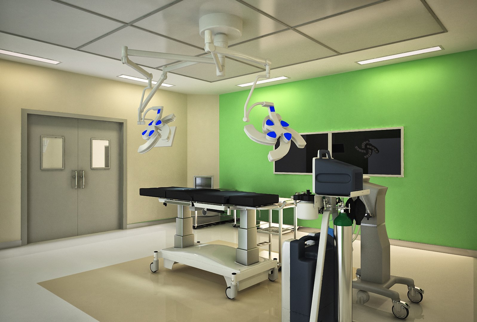 Surgery Room Model - TurboSquid 1199642