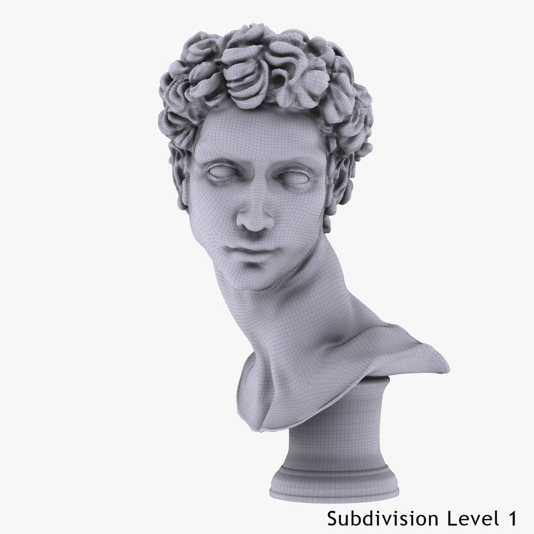 3d Model Bust Giuliano Medici