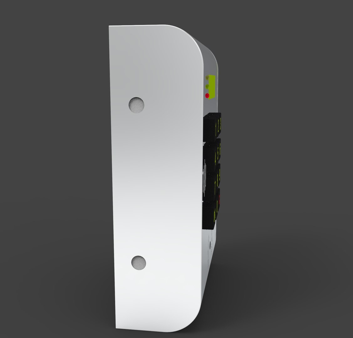 Door Swipe Card Reader 3D - TurboSquid 1551675