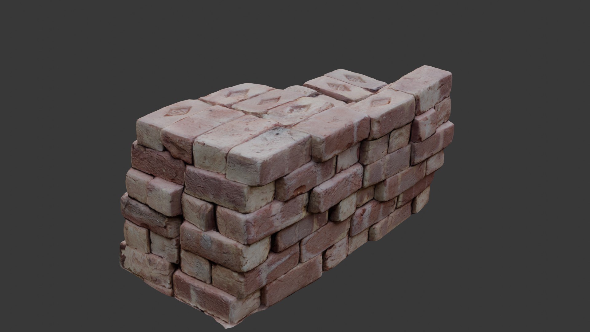 Stacked Bricks 3D Scan 3D Model - TurboSquid 2405564