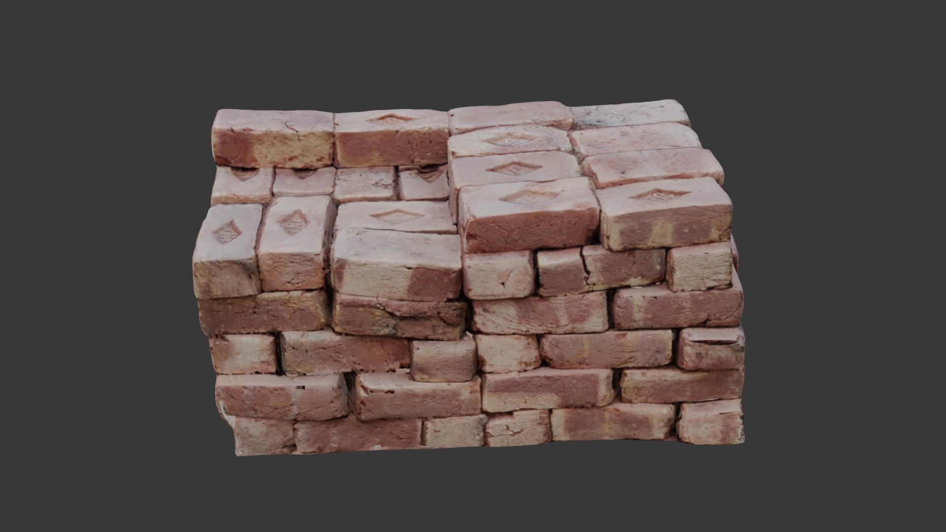 Stacked Bricks 3D Scan 3D Model - TurboSquid 2405564