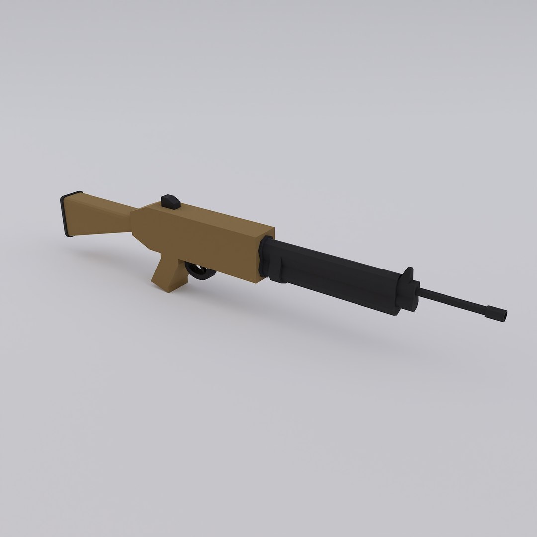 Heckler Koch HK21 machine gun 3D model - TurboSquid 1992573