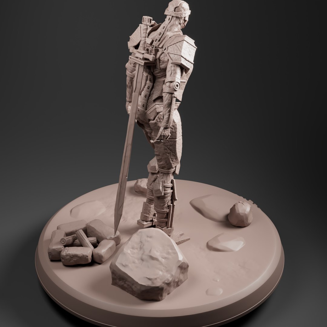 WarForged Character 2 Versions 3D Model - TurboSquid 2101436