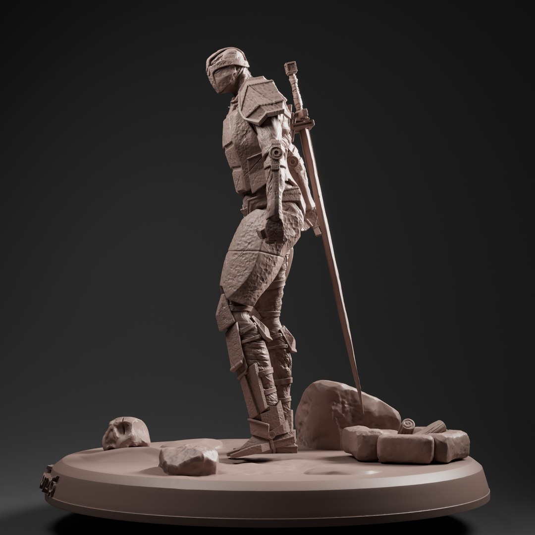 WarForged character 2 versions 3D model - TurboSquid 2101436