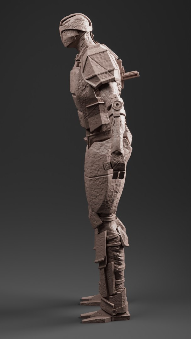 WarForged Character 2 Versions 3D Model - TurboSquid 2101436