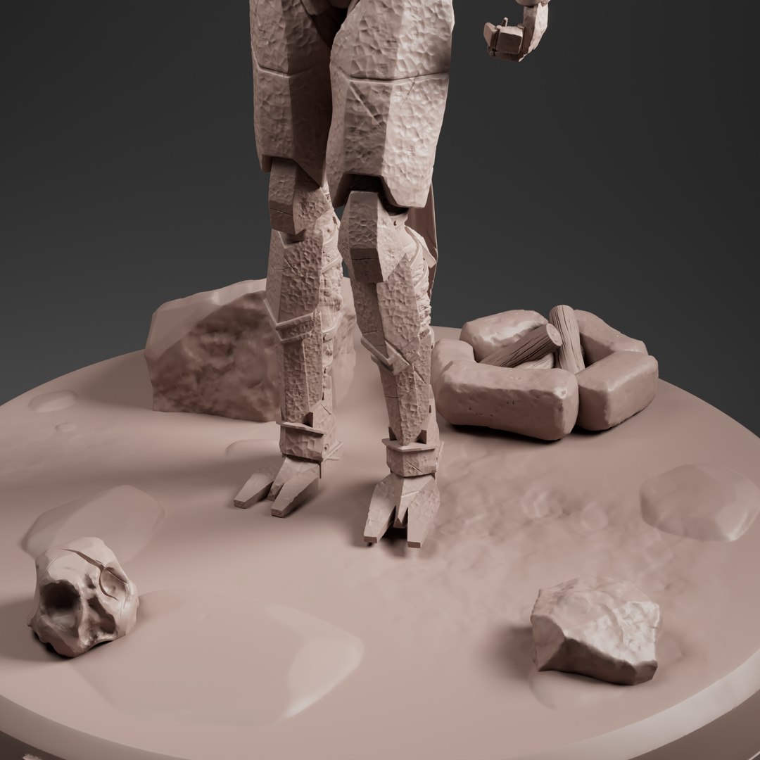 WarForged Character 2 Versions 3D Model - TurboSquid 2101436