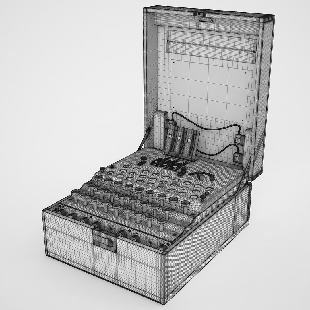 3dsmax enigma cipher machine
