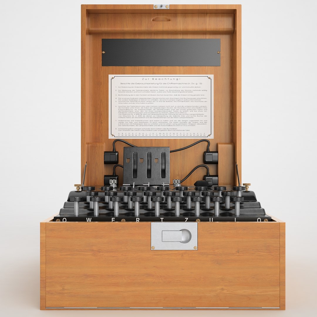 3dsmax enigma cipher machine