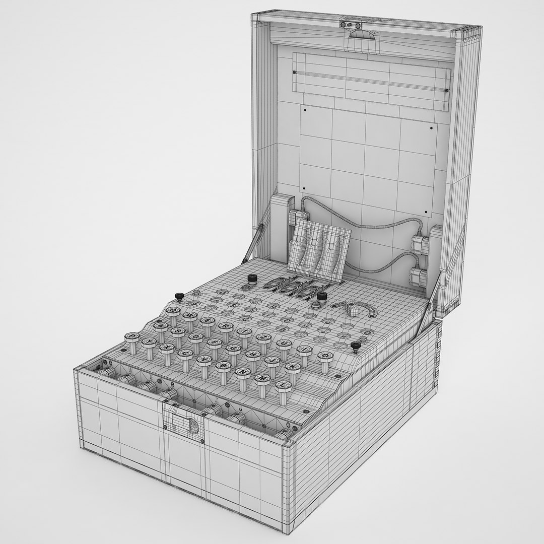 3dsmax enigma cipher machine