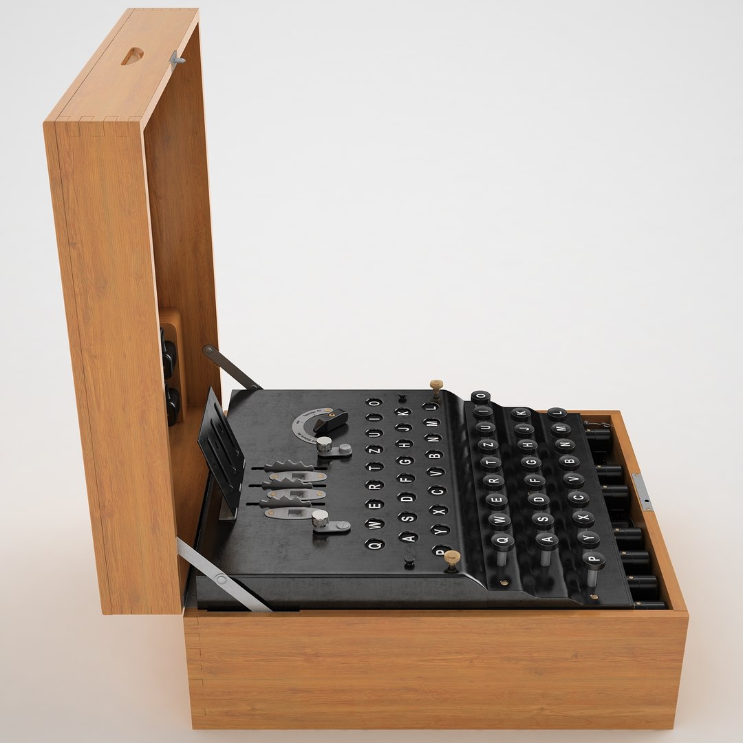 3dsmax enigma cipher machine