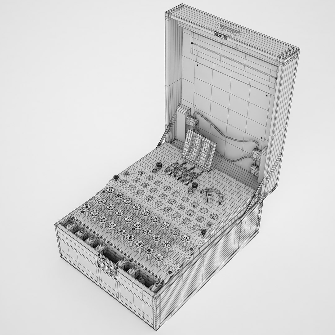 3dsmax enigma cipher machine