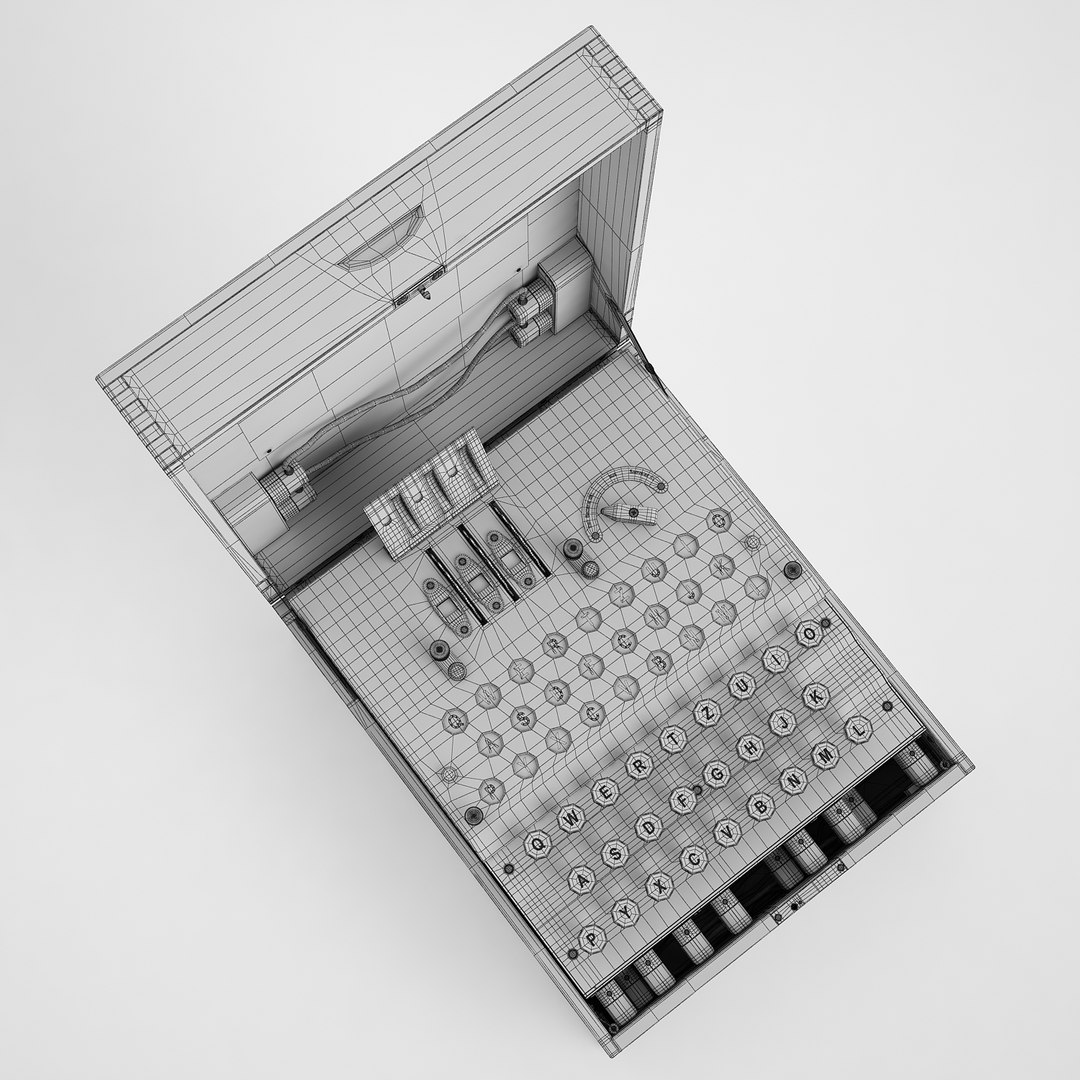 3dsmax enigma cipher machine