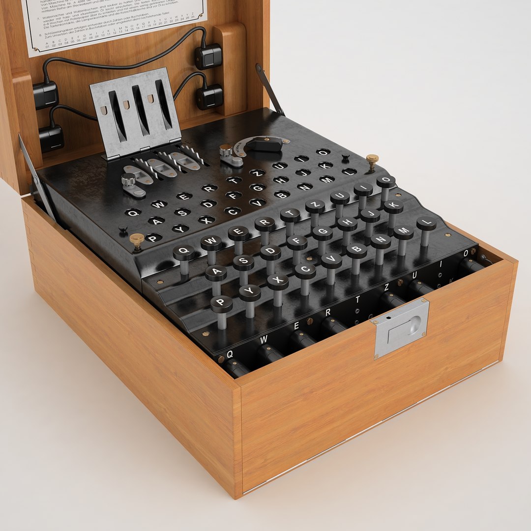 3dsmax enigma cipher machine