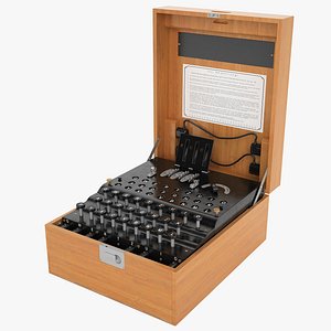 Enigma Machine 3D Models for Download | TurboSquid