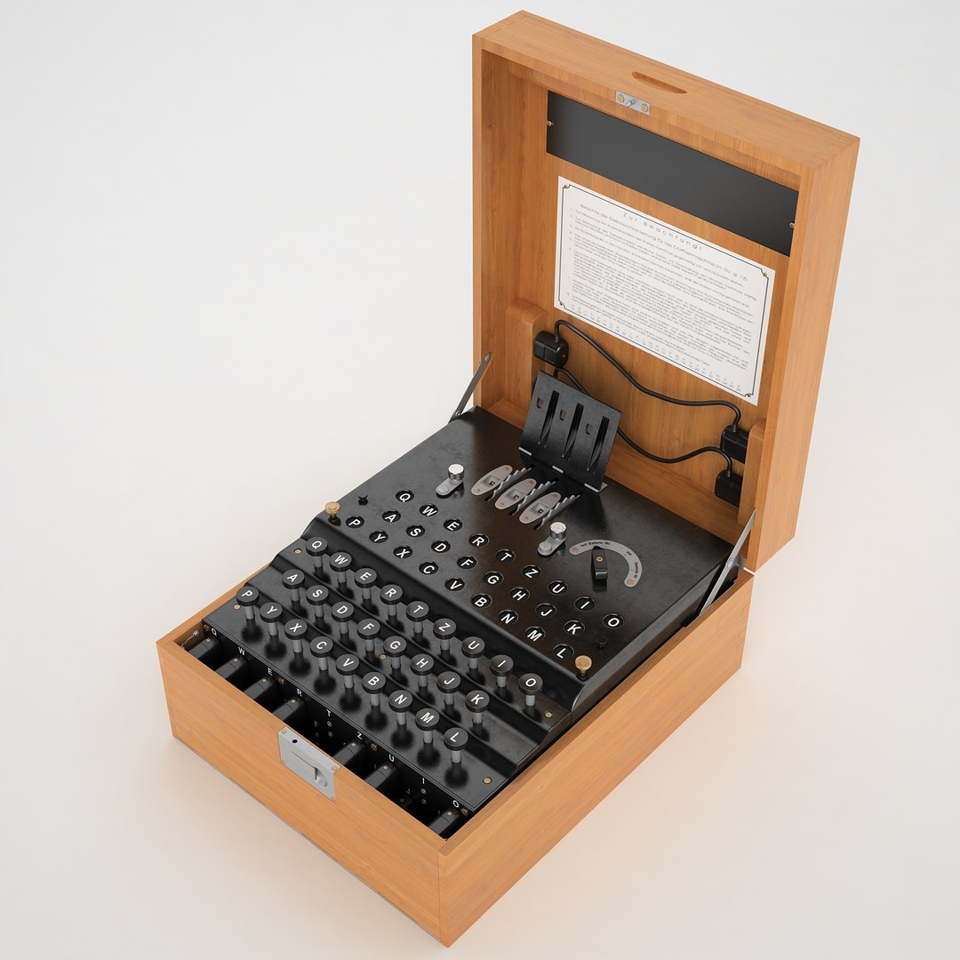3dsmax enigma cipher machine