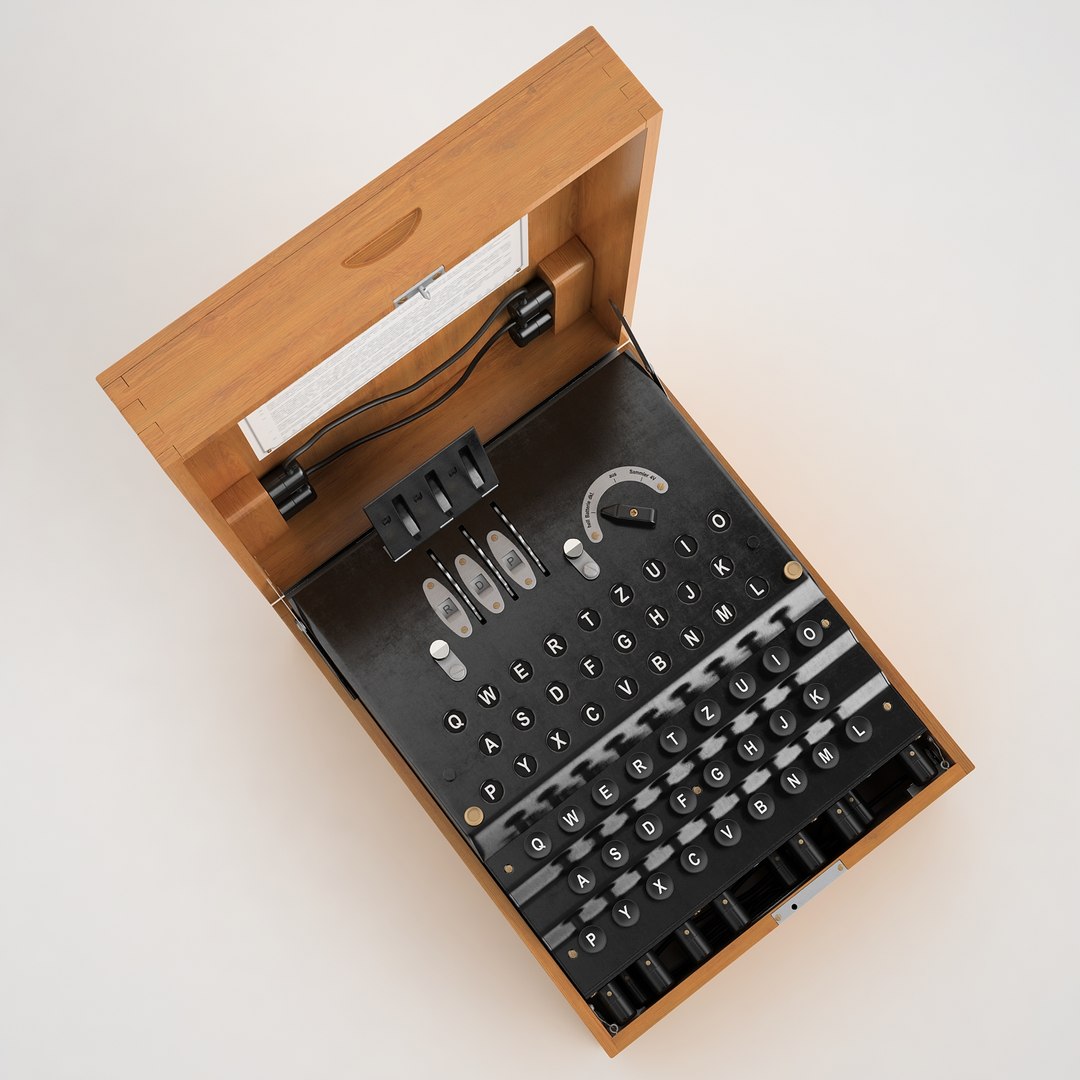 3dsmax enigma cipher machine
